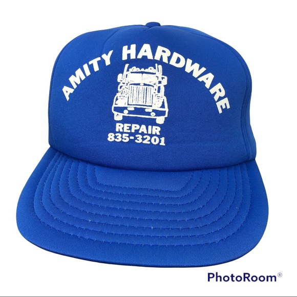 San Sun | Accessories | Vintage Amity Hardware Repair Trucker Foam ...